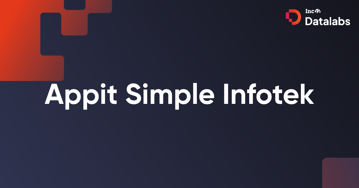 Appit Simple Infotek - A Funded Enterprise Tech Startup Based Out Of Ahmedabad