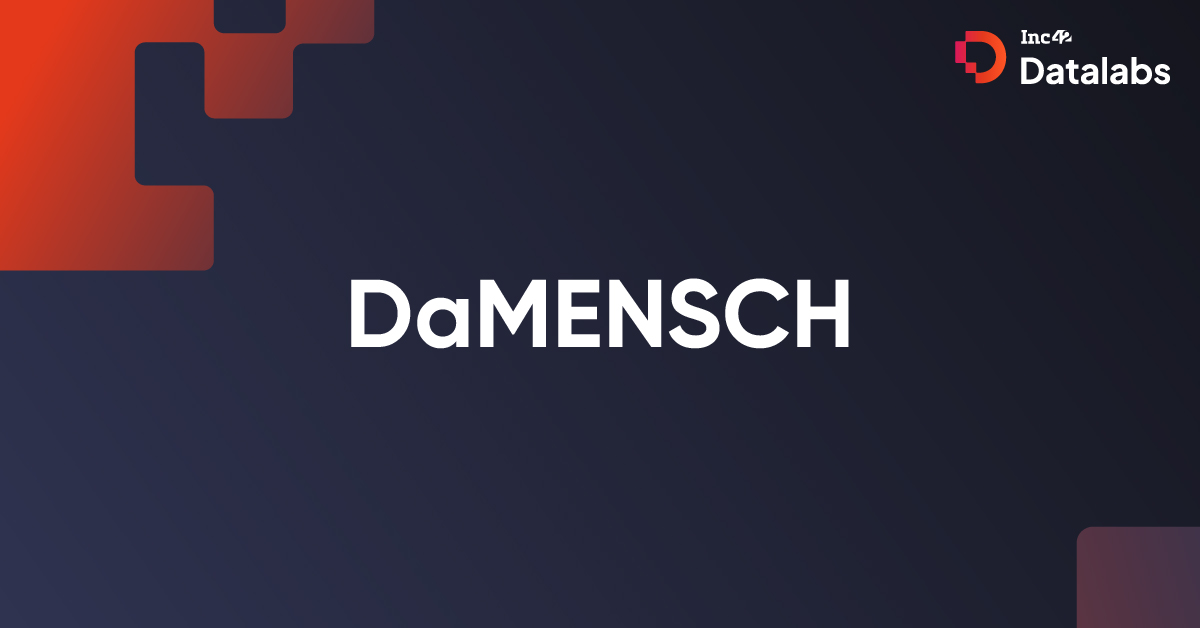 Damensch - An Ecommerce Funded Company Based Out Of Bengaluru