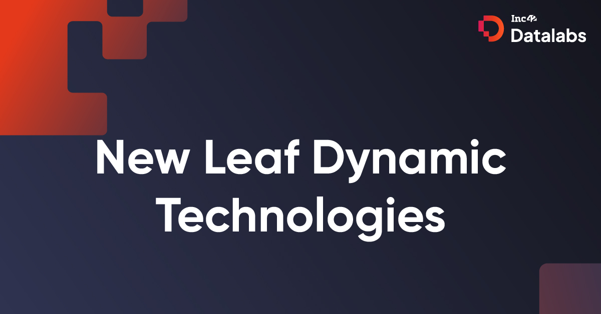 New Leaf Dynamic Technologies - A Logistics Funded Company Based Out Of Noida