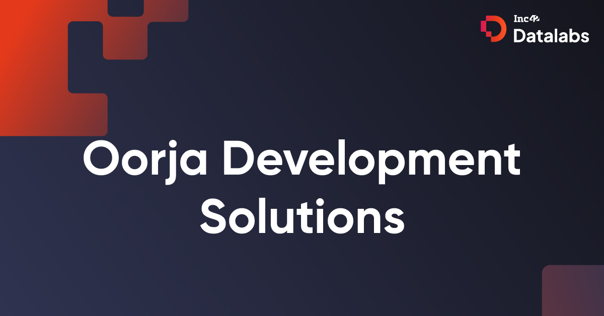 Oorja Development Solutions - A Clean Tech Funded Company Based Out Of ...