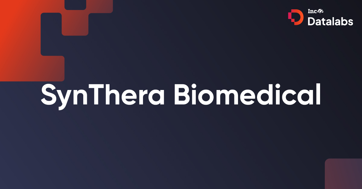 SynThera Biomedical is an health tech early stage company based in Pune ...