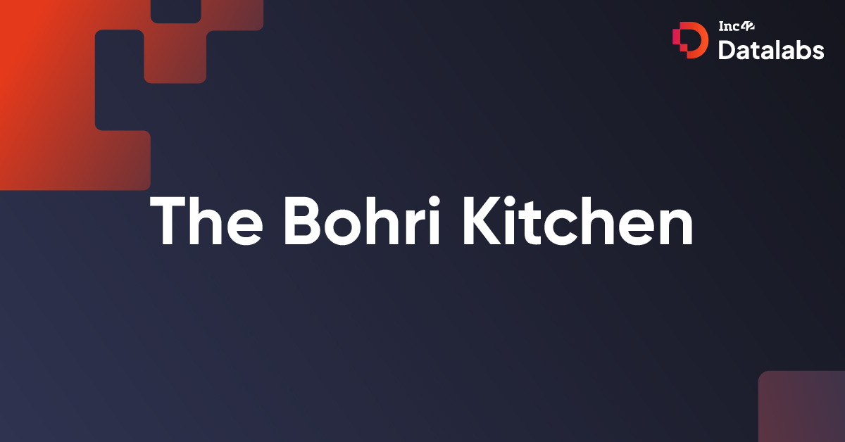The Bohri Kitchen - A Consumer Services Funded Company Based Out Of Mumbai