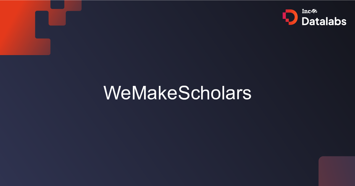 Wemakescholars - An Edtech Bootstrapped Company Based Out Of Hyderabad